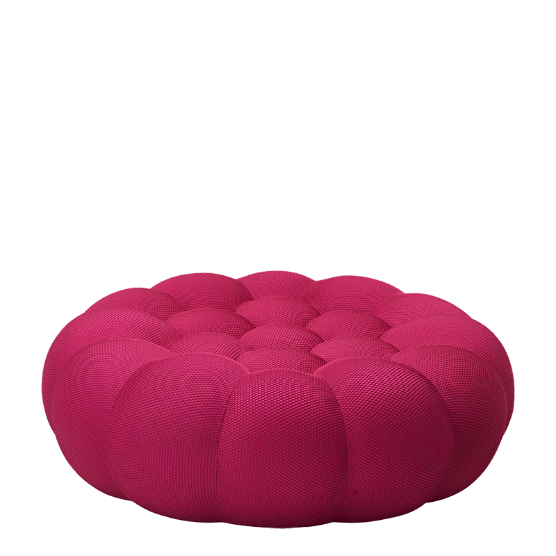 Hire Bubble Bench in Raspberry - Options