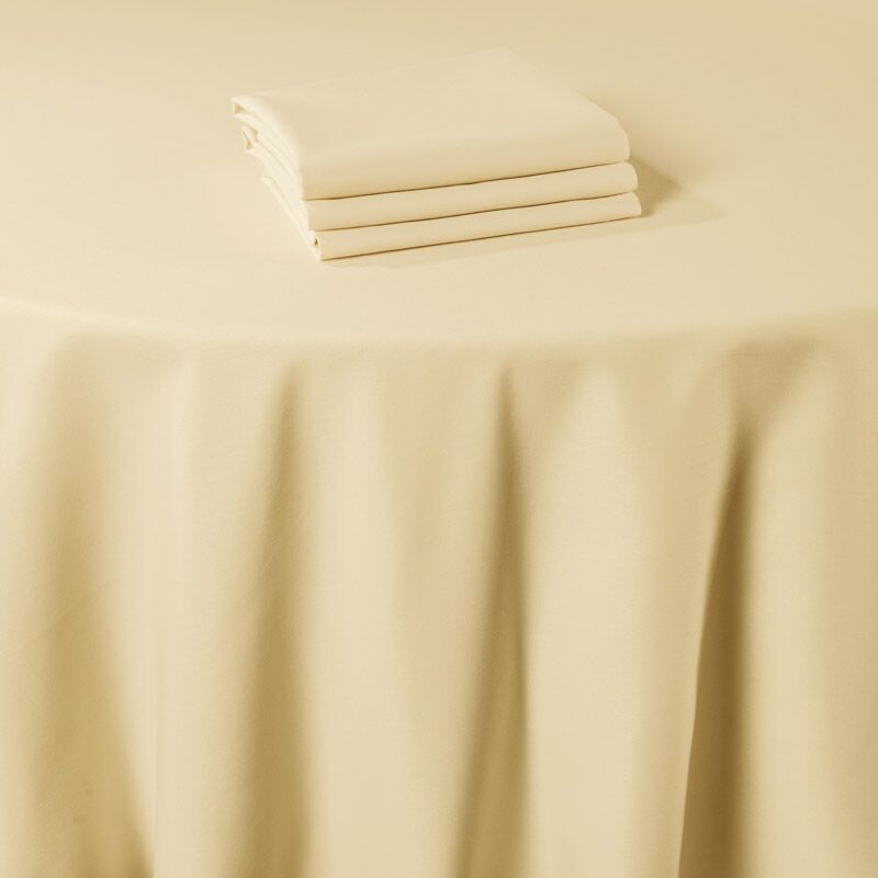 Hire Timeless Ivory Table Linens - Options