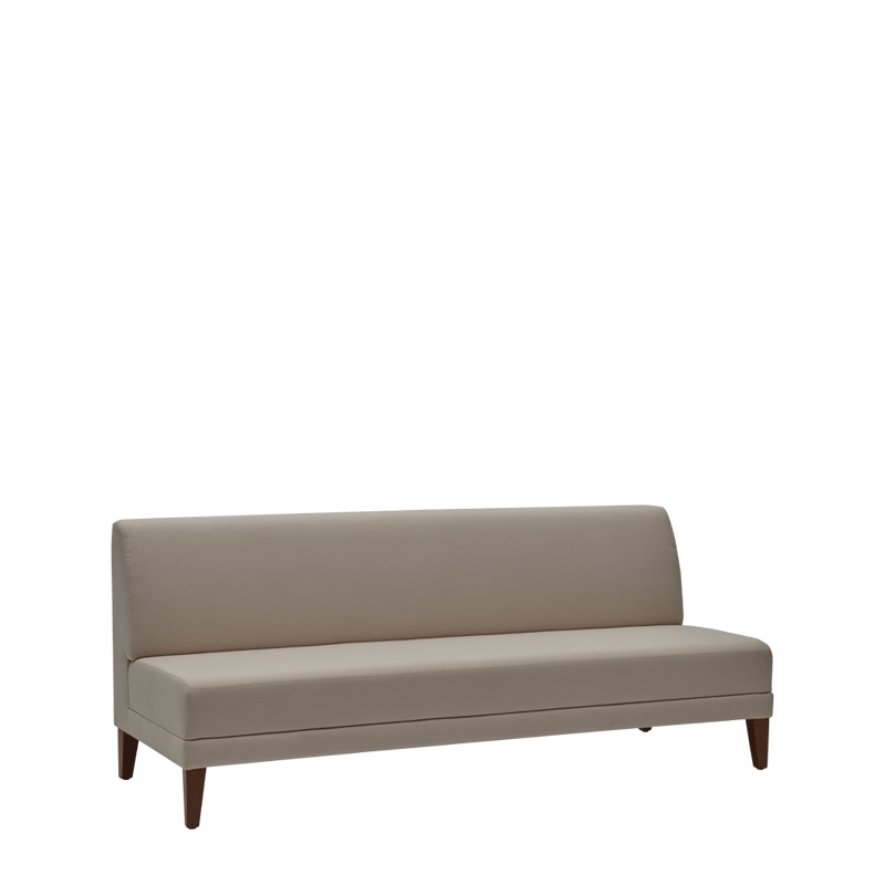 Hire Sardinia Straight Smooth Back Sofa Hire - Options