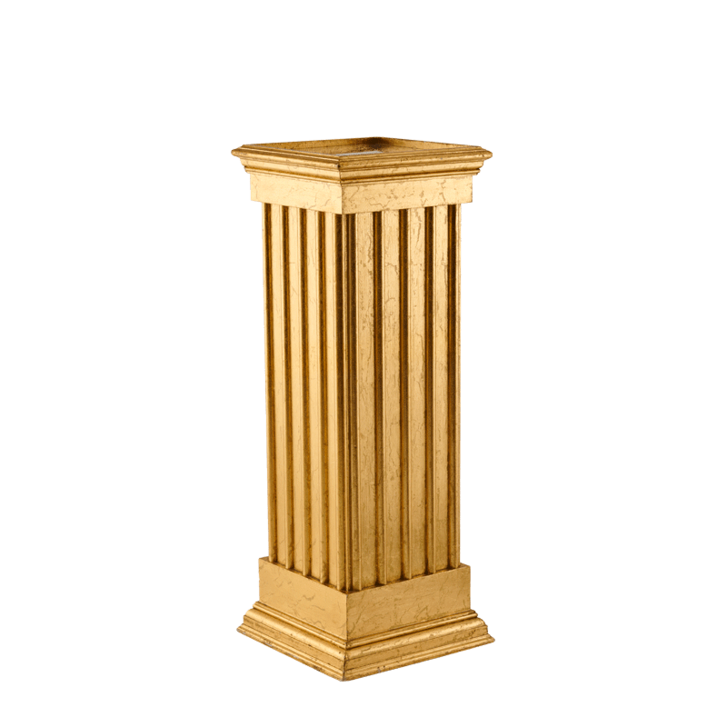 Hire Greek Classic Plinths with Gold Gilt Finish - Options
