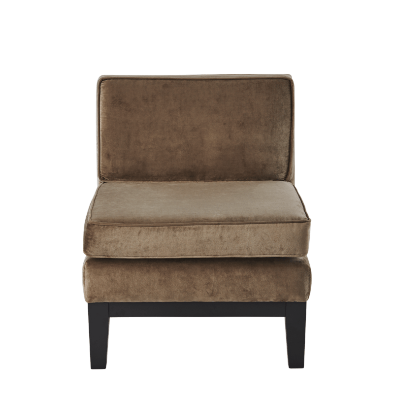 Hire Olympic Chair in Taupe Velvet - Options