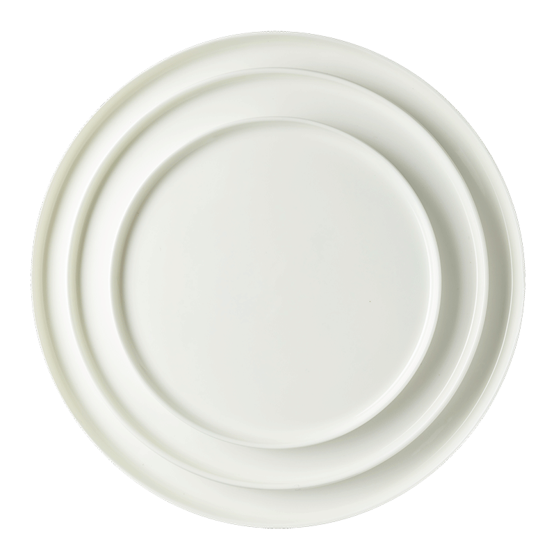 Hire Dinner plate Oslo Ø 27 cm - Options