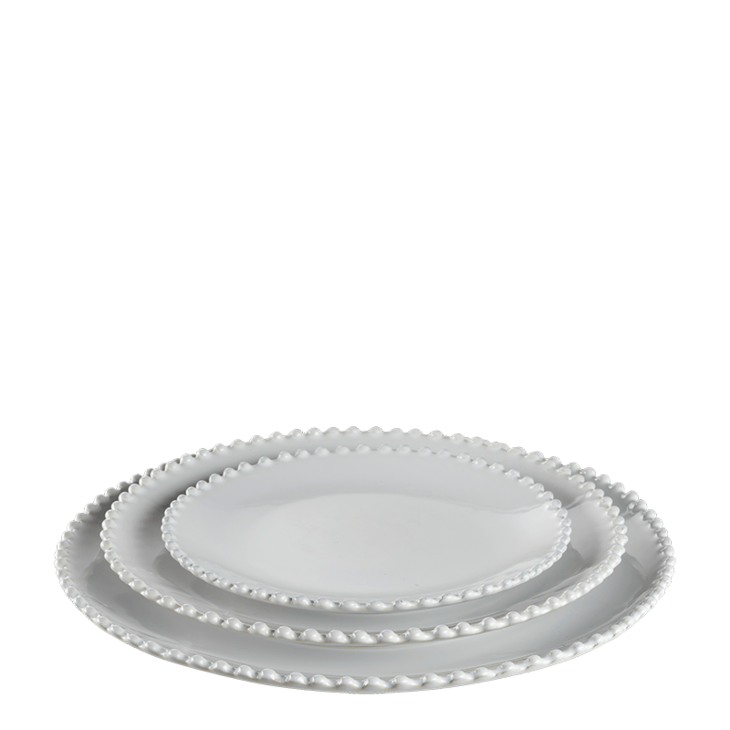 Hire Pearl presentation plate Ø 33 cm - Options