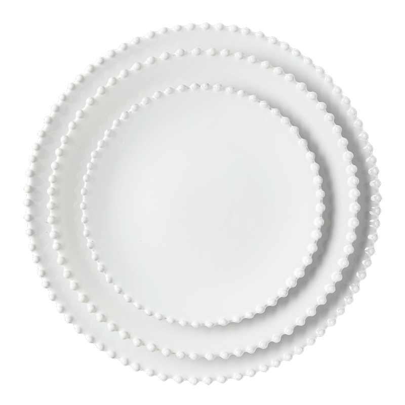 Hire Pearl presentation plate Ø 33 cm - Options