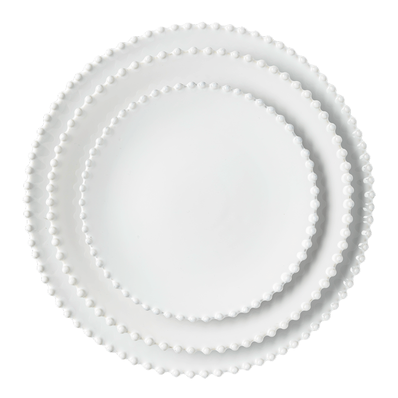 Hire Pearl dinner plate Ø 28 cm - Options