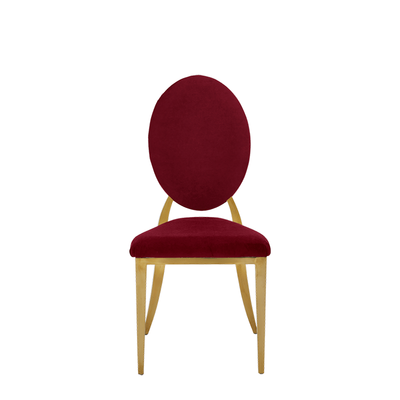 Hire Divine Chair with Red Seat and Back Pad - Options