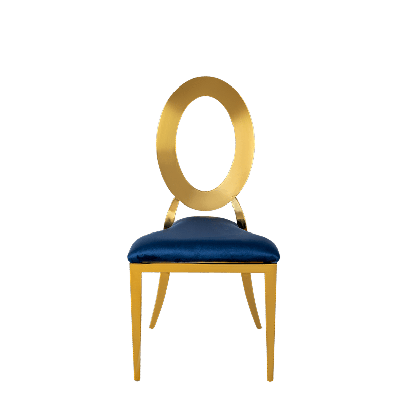 Hire Divine Chair with Blue Seat Pad - Options