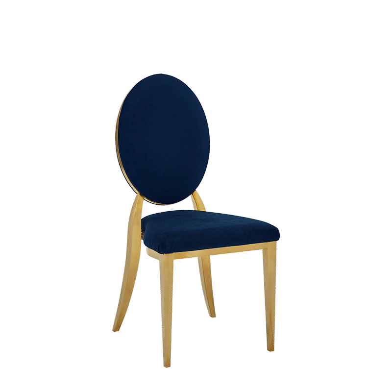 Hire Divine Chair with Blue Seat and Back Pad - Options