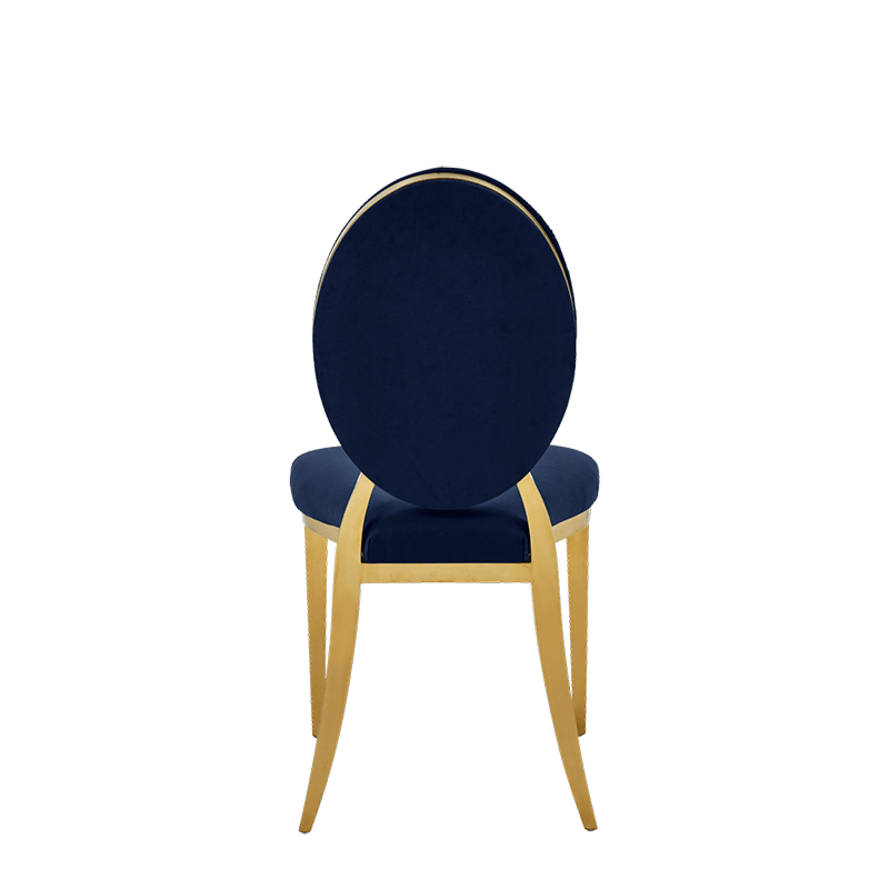 Hire Divine Chair with Blue Seat and Back Pad - Options