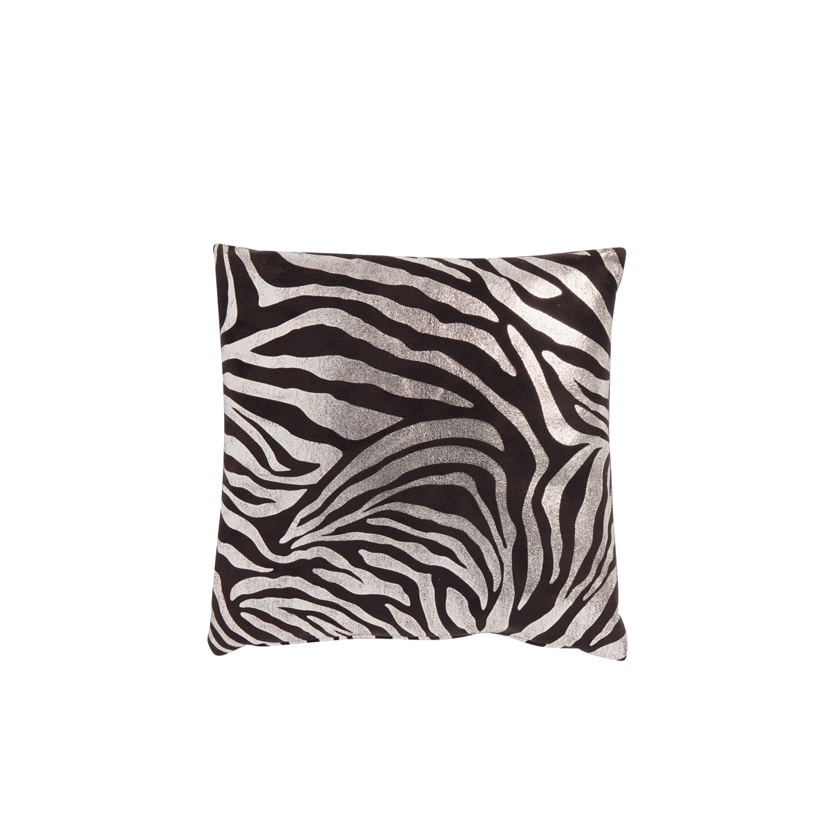 Cushion with Shiny Zebra Print Hire | Options Greathire London