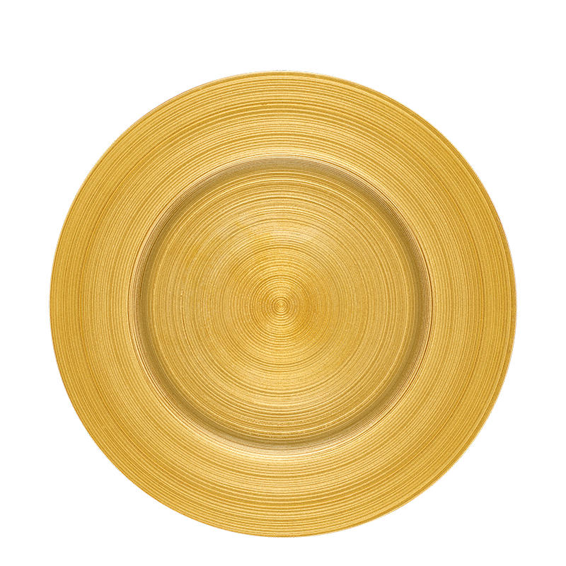 Mia Gold Charger Plate Hire | Options Greathire London