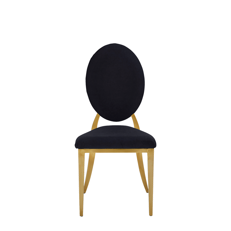 Divine Chair with Black Seat and Back Pad Hire | Options Greathire London