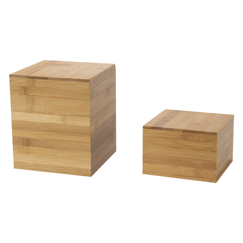 Bamboo Cube Riser 17 X 17 cm H 20 cm Hire | Options Greathire London