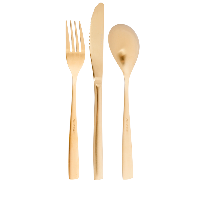 Neo Gold Table Spoon Hire | Options Greathire London