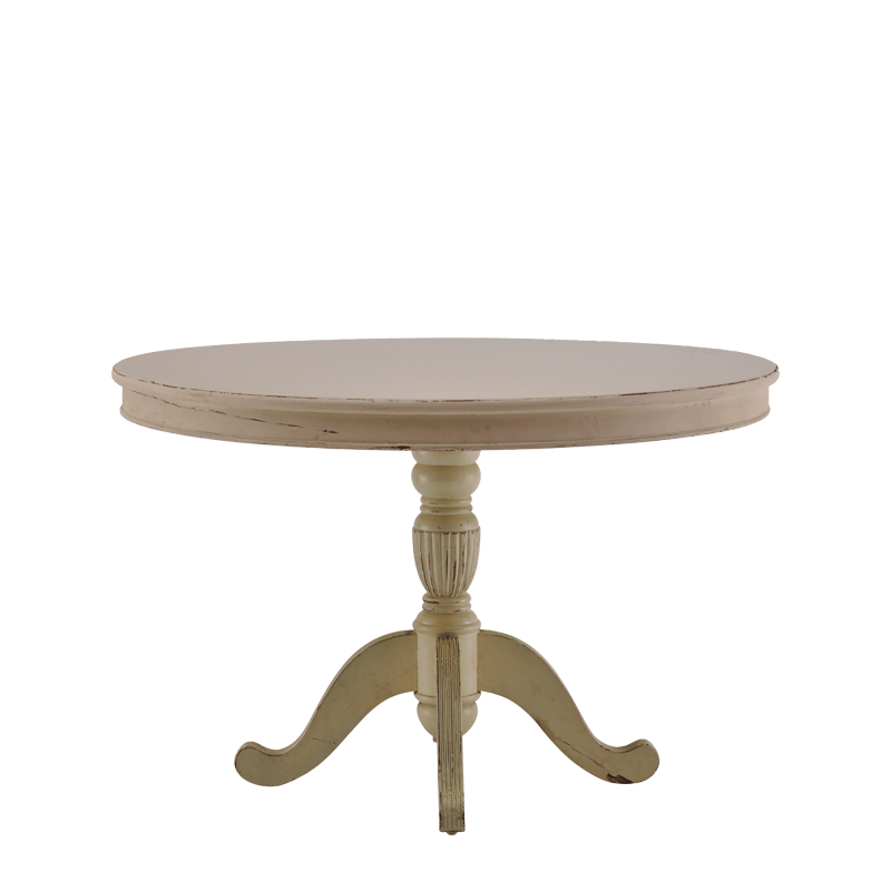 Soapstone Round Dining Table 47" Ø Hire | Options Greathire London
