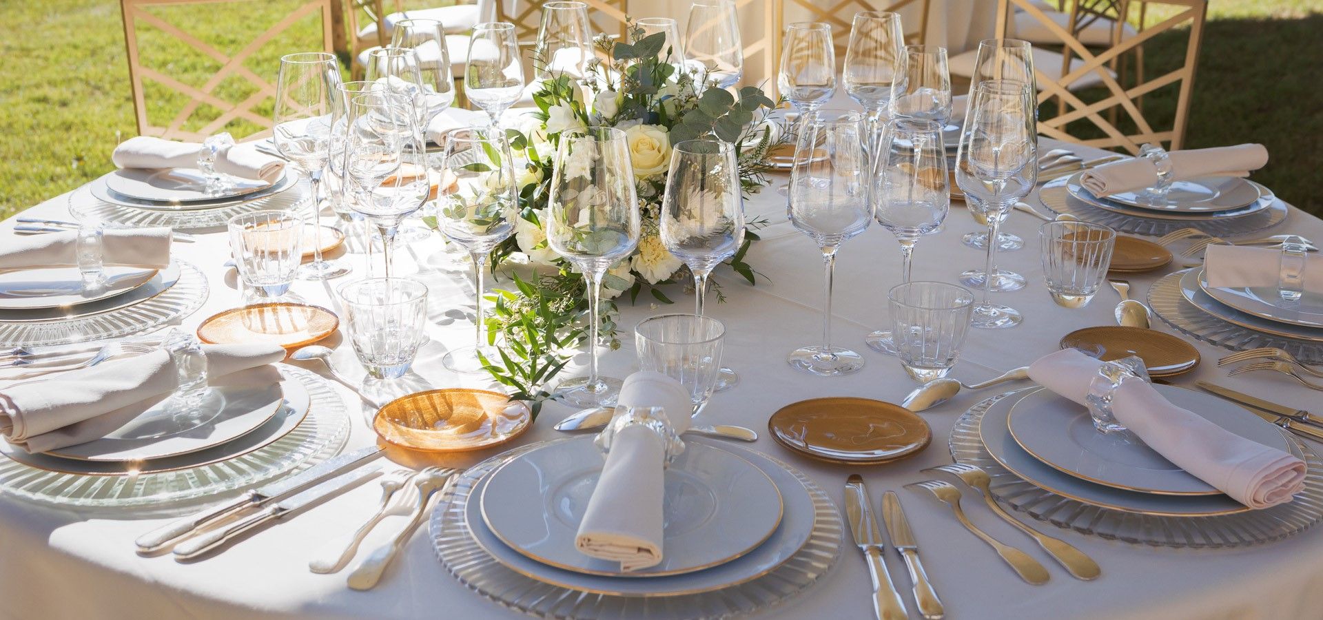 Provencal wedding Table Hire - From Options Greathire
